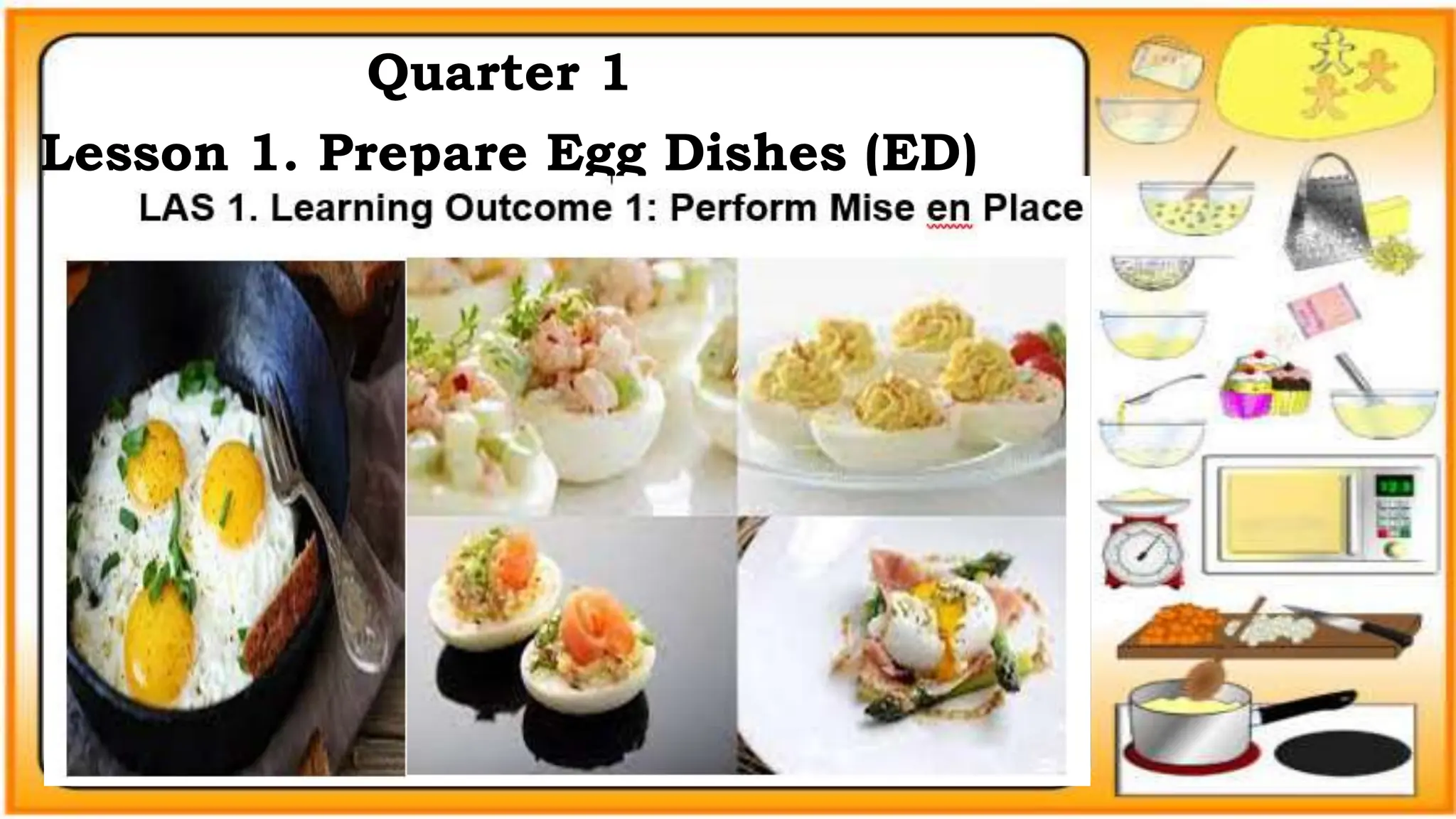LAS 1.pptx Cookery 10 Quarter 1 Lesson 10 | PPTX