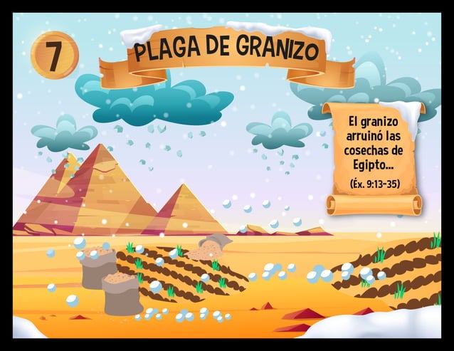 Las 10 Plagas De Egipto Para Niños Pdf Trlp