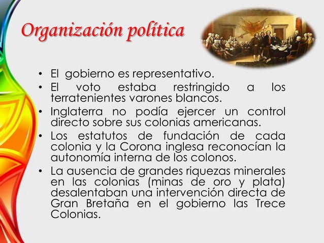 Las 13 Colonias de Estados Unidos | PPT