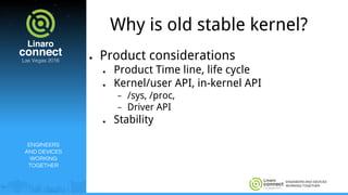 LAS16-101: Efficient kernel backporting | PPT