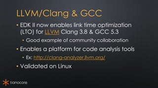 LAS16-400K2: TianoCore – Open Source UEFI Community Update | PDF