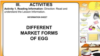 LAS 2.pptx Cookery 10 Presentation ...Quarter 1 | PPTX