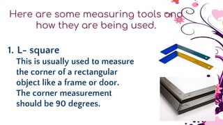 LAS 2_ Select Measuring Tools and Perform Measurement and Calculation ...