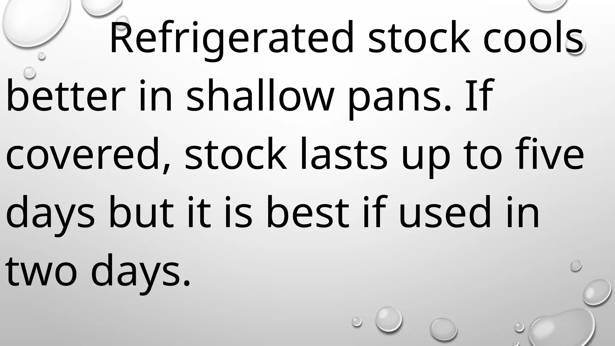LAS 4. Cookery 10 - Storing Stocks, Soups and Sauces pptx | PPTX