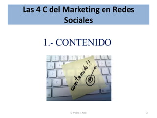 Las 4 c del marketing en redes sociales | PPSX