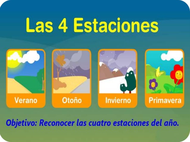 Las 4 estaciones del año | PPT