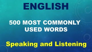 LAS 500 PALABRAS MÁS USADAS EN INGLÉS.pdf