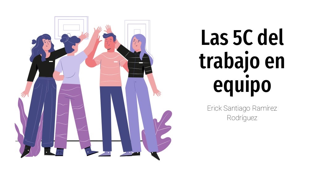 Las 5 c del trabajo en equipo