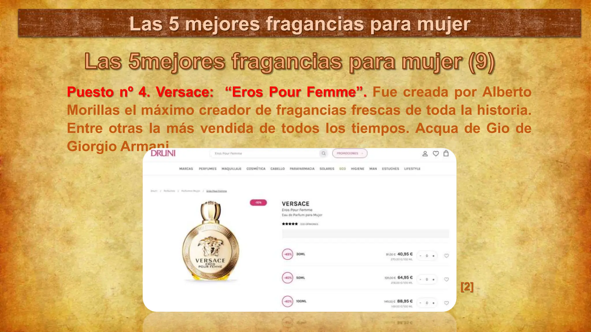 Las 5 mejores fragancias para mujer.ppsx