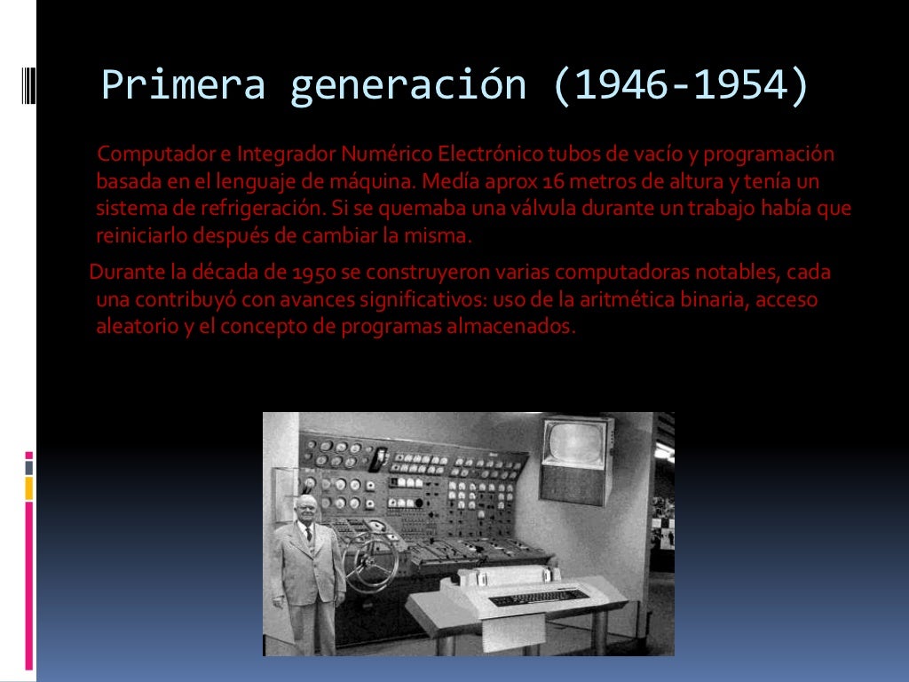 Las 6 Generaciones De Computadoras