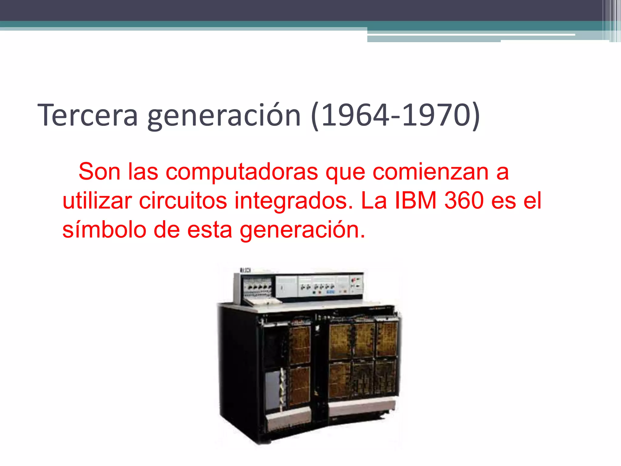 Las 6 generaciones de computadoras | PDF