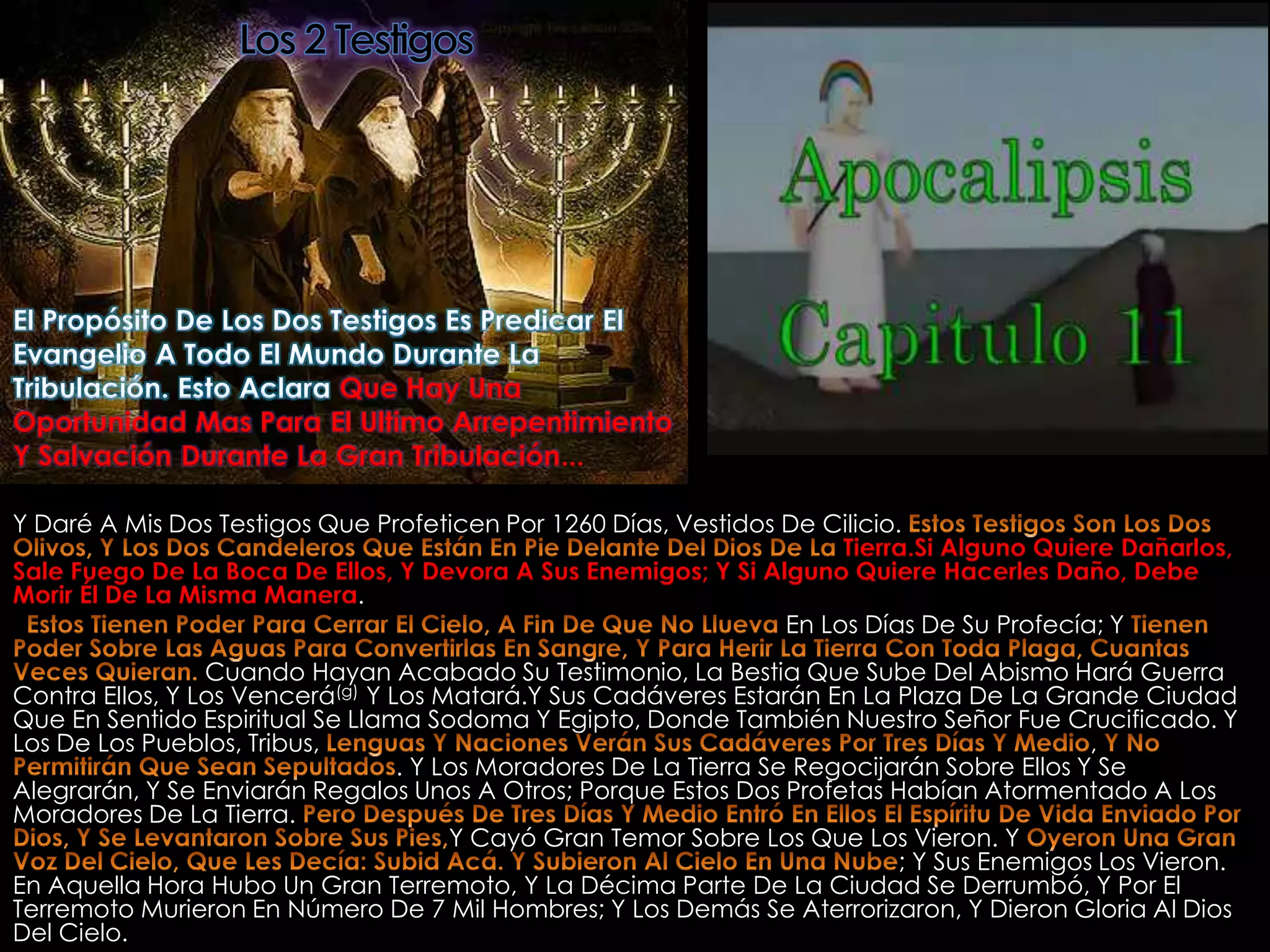 Las 7 angeles con las 7 trompetas | PPTX
