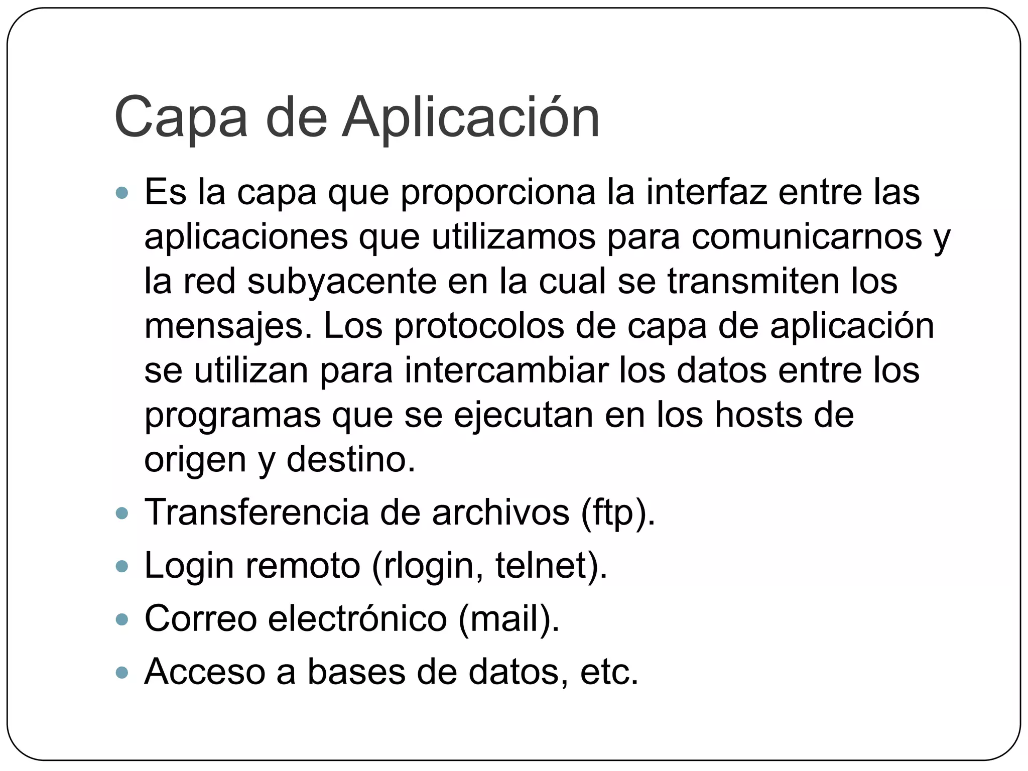 Las 7 capas del modelo osi & sus funciones | PPT