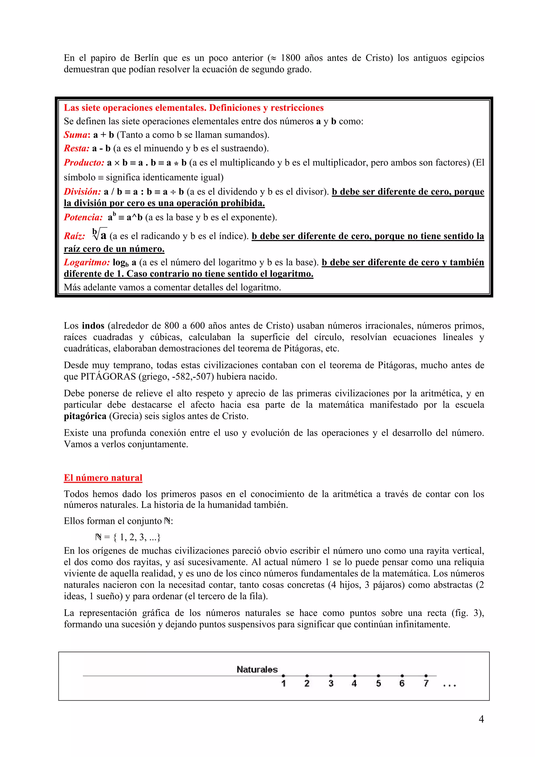Las 7 operaciones | PDF