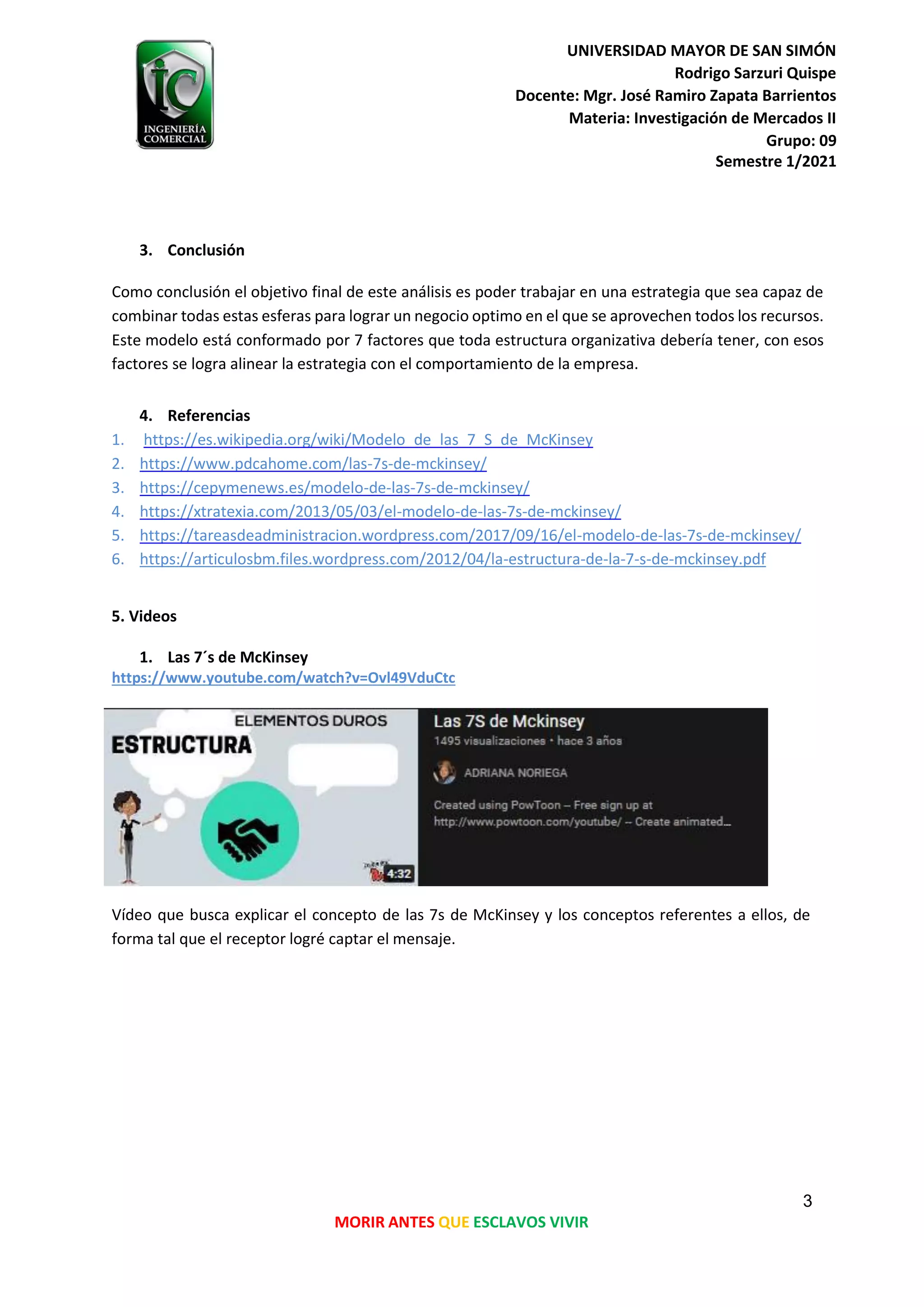 Modelo De Las 7s De Mckinsey Pdf