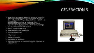 Las 8 generaciones del computador | PPTX