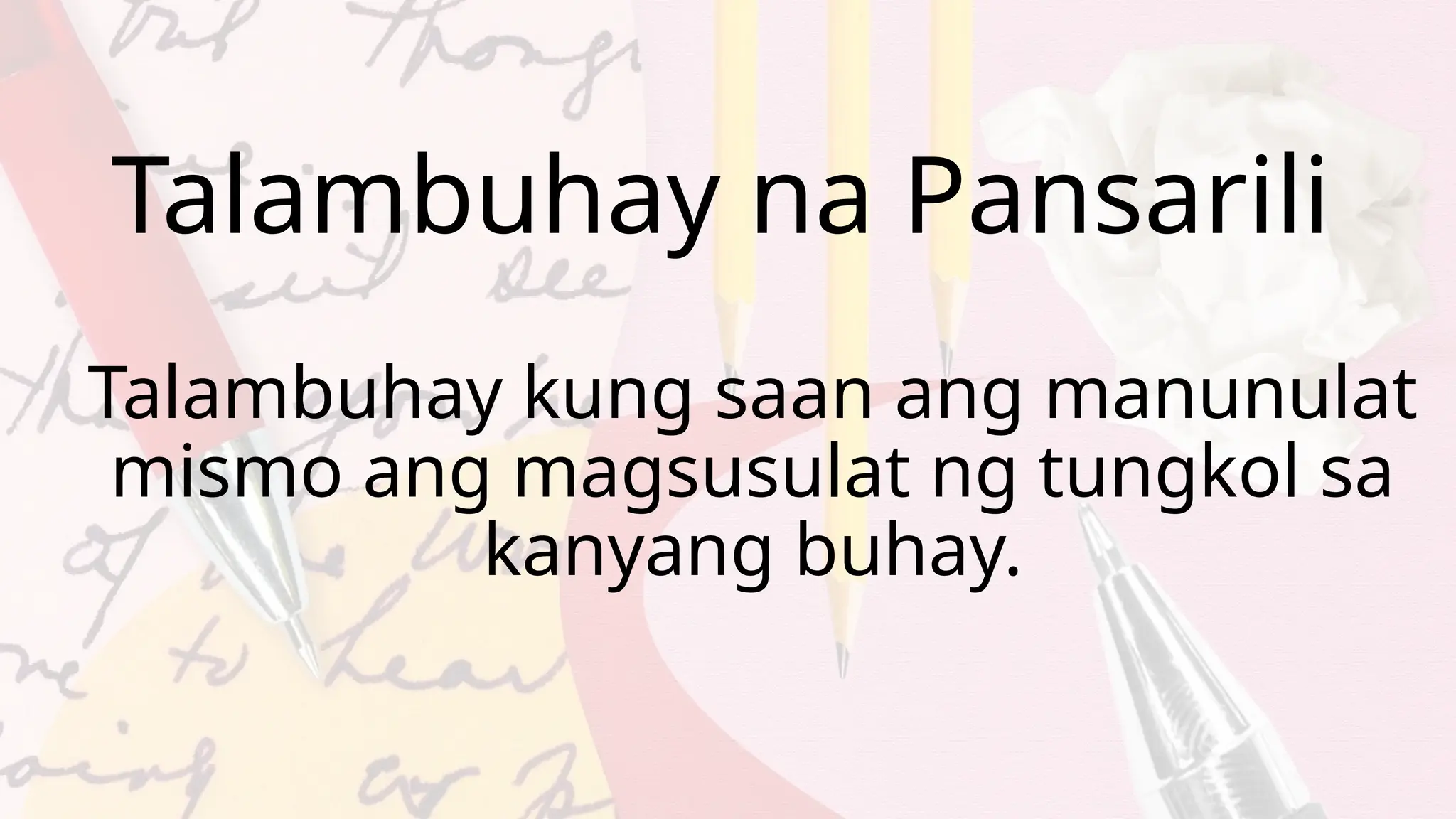 LAS #8 Pagsulat ng Talambuhay - Filipino 4 | PPTX