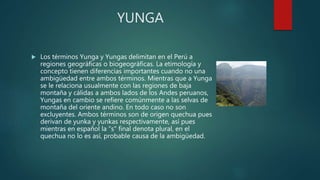 Las 8 regiones naturales del perú | PPTX