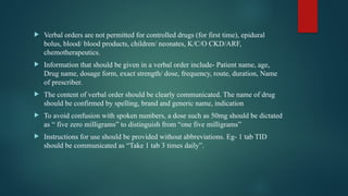 ADVERSE DRUG REACTIONS, ADE, LASA drugs, VERBAL ORDER AND DOCUMENTATION ...