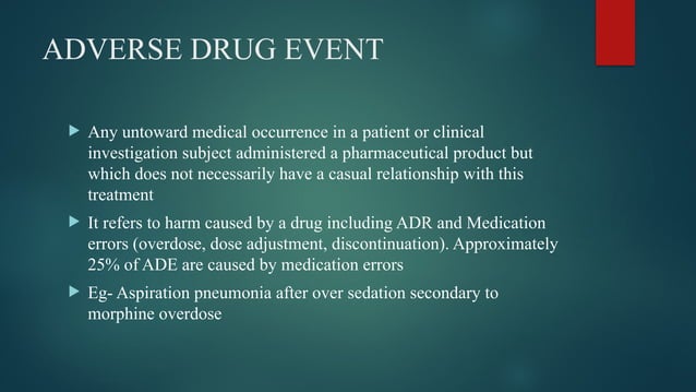 ADVERSE DRUG REACTIONS, ADE, LASA drugs, VERBAL ORDER AND DOCUMENTATION ...