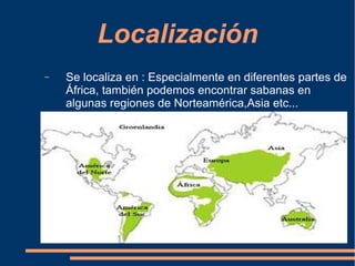 La sabana | PPT