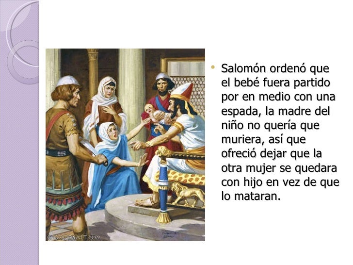 La sabiduría de salomón