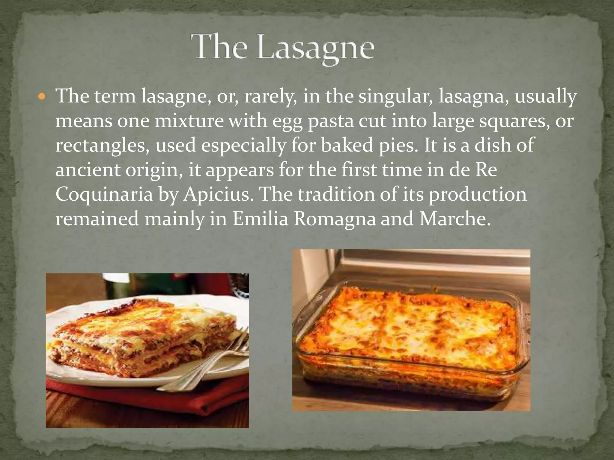 Lasagne | PPTX