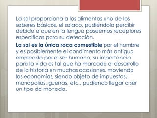 La sal | PPTX