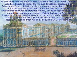 La sala de ámbar | PPS