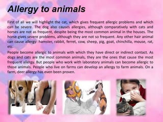 The allergies | PPTX