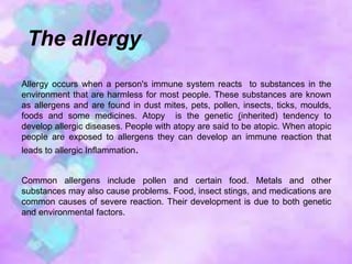 The allergies | PPTX