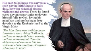 the life, vocation, and mission of the 3 la sallian saints | PPT