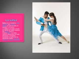 La salsa como baile | PPTX | Jazz | Music