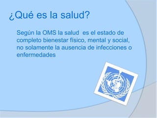 La salud publica | PPTX