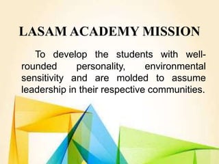 Lasam Academy Incorporated | PPT