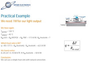 Clemens Lasance: LED Junction Temperature, Thermal Resistance PCB | PDF