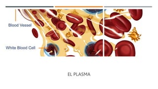 LA SANGRE - y sus componentes completos en el cuerpo humano | PPTX