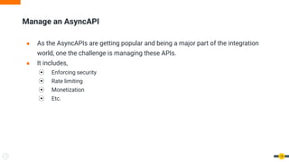[API World ] - Managing Asynchronous APIs | PPT