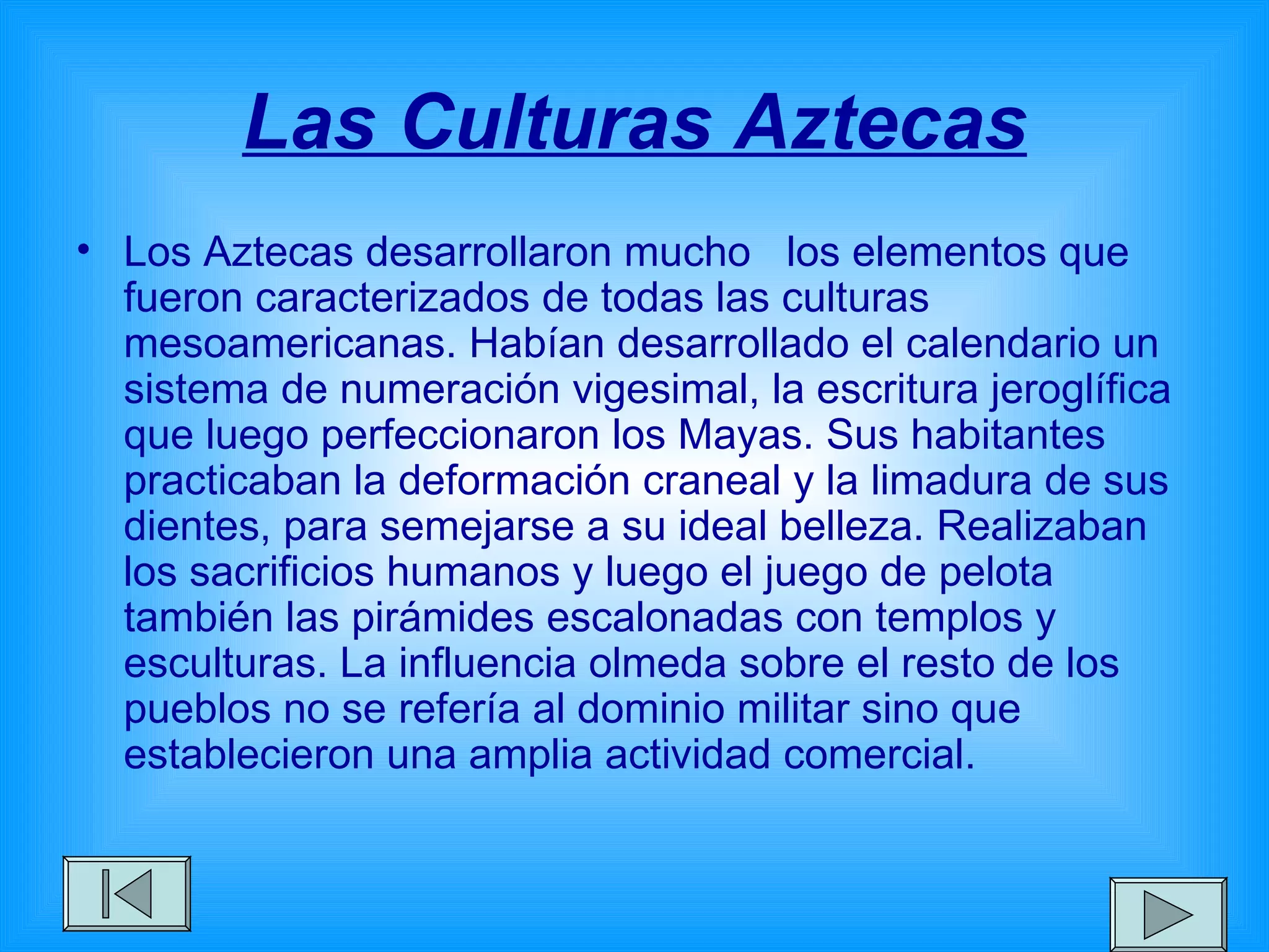 Las Antiguas Civilizaciones de America - 7º B | PPT
