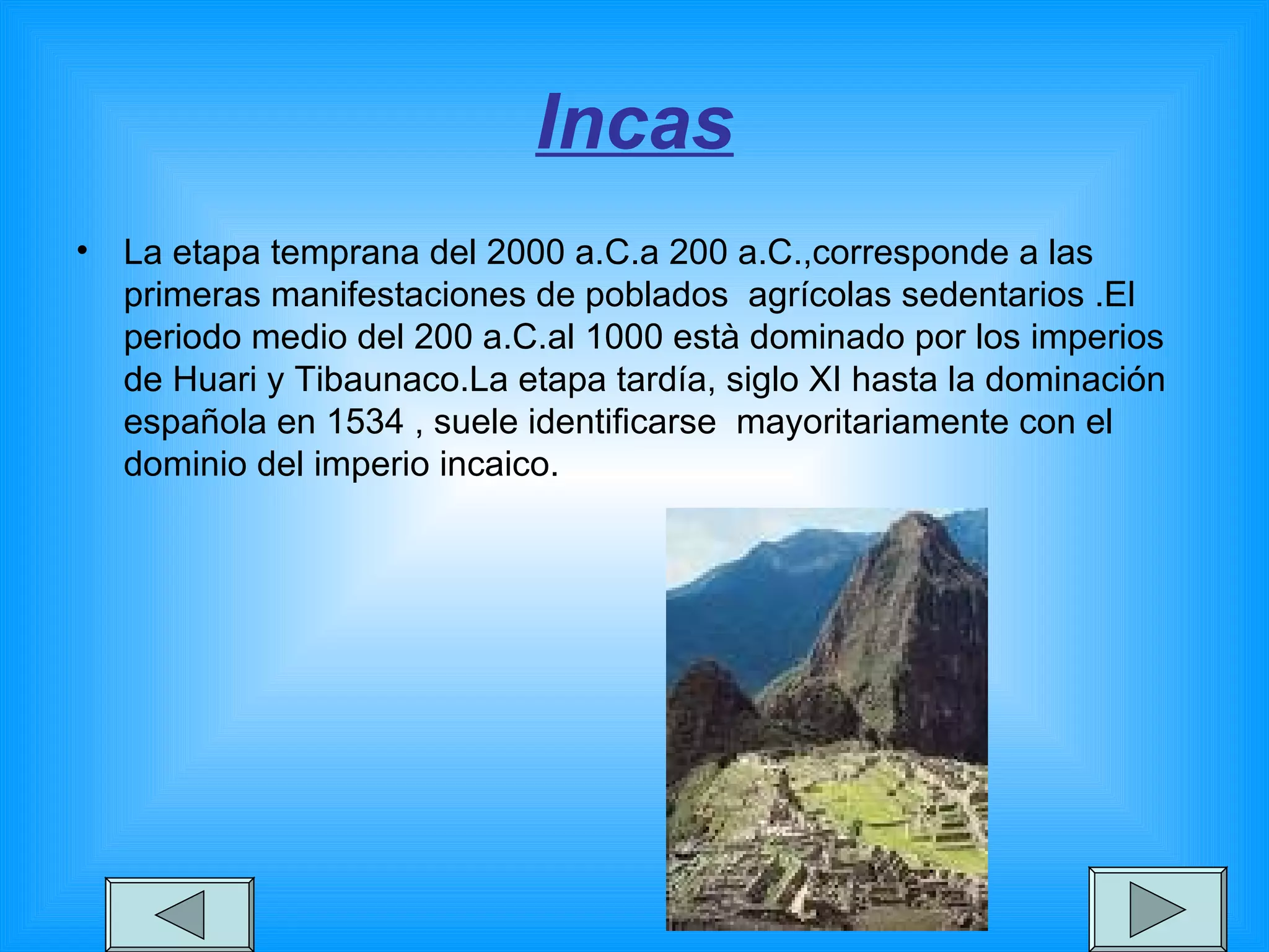 Las Antiguas Civilizaciones de America - 7º B | PPT