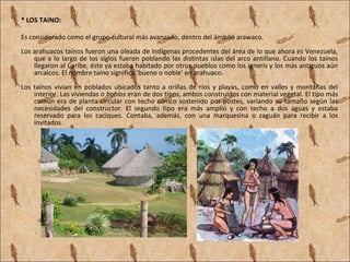 CULTURAS DE LAS ANTILLAS | PPT