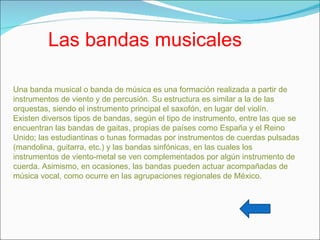 Las Bandas Musicales | PPT