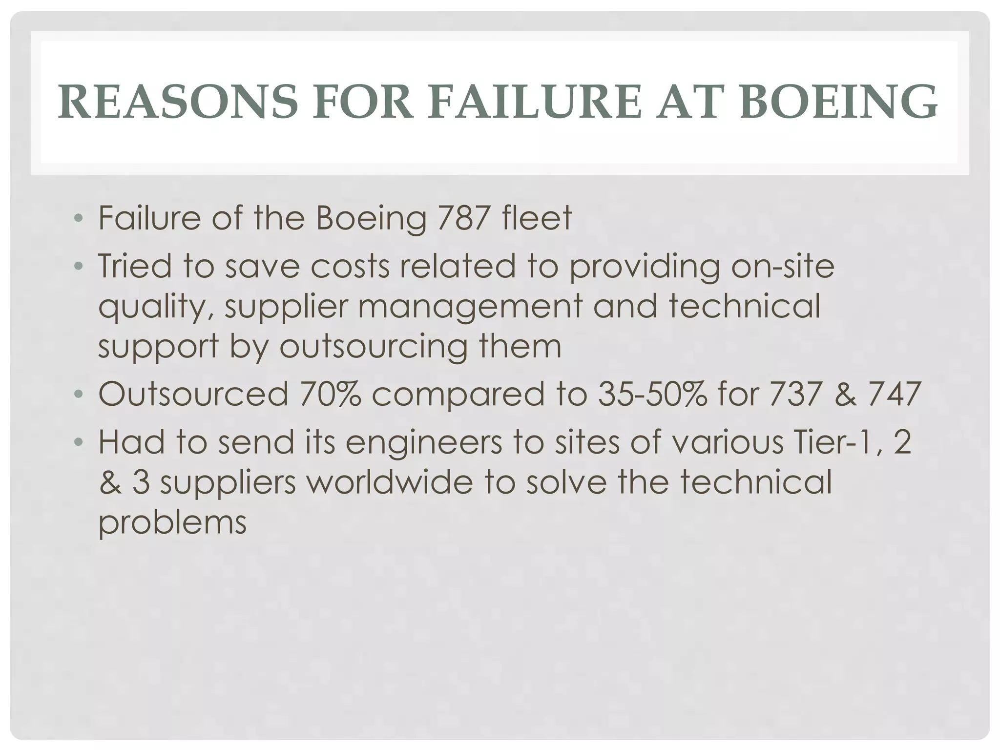 Boeing - Reliability Centered Maintenance | PPTX