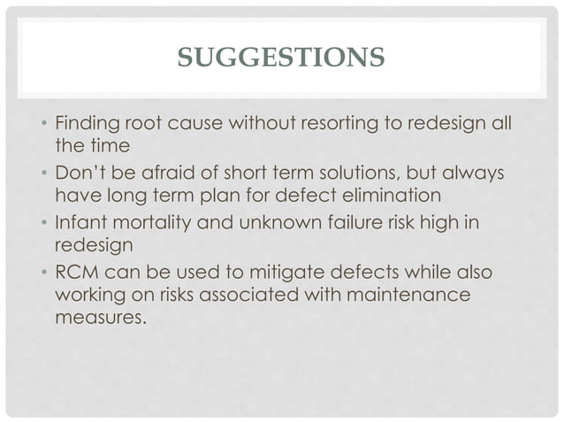 Boeing - Reliability Centered Maintenance | PPTX | Manufacturing ...