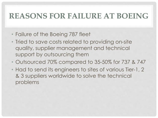 Boeing - Reliability Centered Maintenance | PPTX | Manufacturing ...