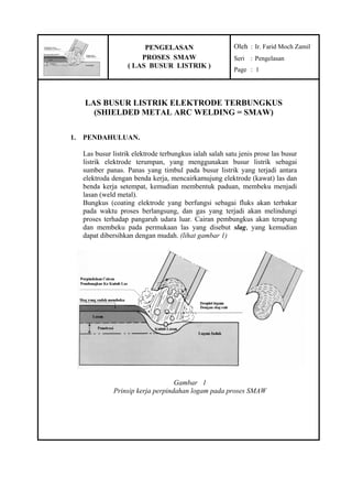 Las busur listrik elektroda terbungkus | PDF