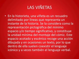Las cartelas y las viñetas. horacio garcia | PPTX