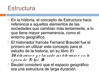 Las categorías para el estudio de la historia | PPT | Factual | Genres