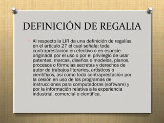 Las categorias del impuesto a la renta | PPT