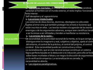 Las Cegueras Del Conocimiento | PPTX